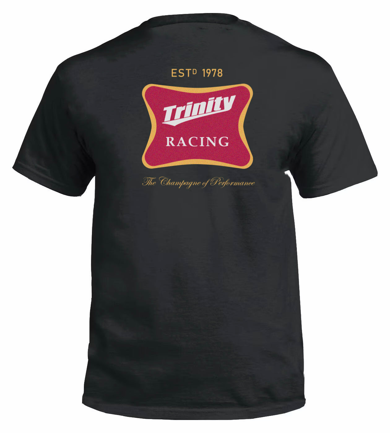 Men's "The Champagne of Performance" T-Shirt – Trinity Racing